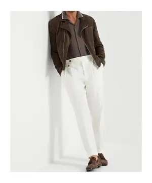 Brunello Cucinelli Short-sleeved Knitted Polo Shirt