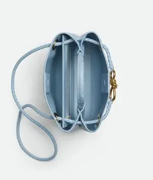 Bottega Veneta Small Andiamo Top Handle Bag In Ostrich Leather