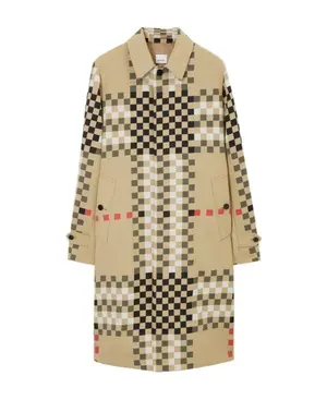Burberry Printed Coats For Men