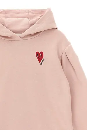 Moncler Hooded Logo Patch Dress