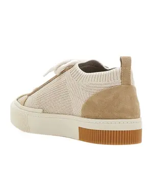 Eleventy Mesh Suede Sneakers