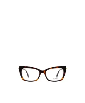 Max Mara Cat Eye Full Rim Eyeglasses - Black