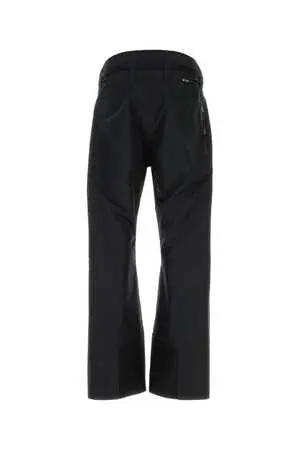 Prada Belted Straight-leg Trousers