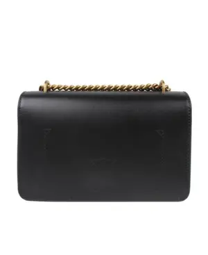 Pinko Love One Chain-linked Mini Shoulder Bag - Black