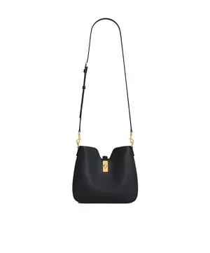 Celine Small Camille 16 Soft Bag In Smooth Calfskin - Black