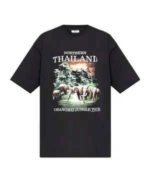 Vetements Graphic Printed Crewneck T-shirt