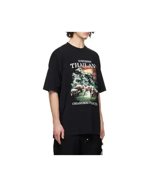 Vetements Graphic Printed Crewneck T-shirt