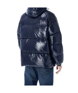 Pyrenex Sten Hooded Down Jacket - Blue