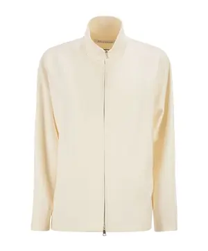 Max Mara Zip-up Jersey Jacket - No