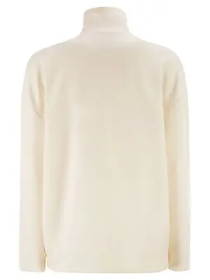 Max Mara Zip-up Jacket - White