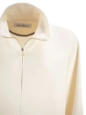 Max Mara Zip-up Jacket - White