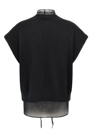 Brunello Cucinelli Layered Tied Waist Cardigan