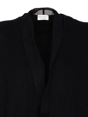 Brunello Cucinelli Layered Tied Waist Cardigan