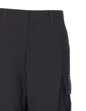 Bottega Veneta Fine Wool Cargo Pants - Black