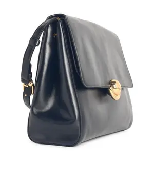 Furla Goccia Large Handbag With Gold Tone Hardware