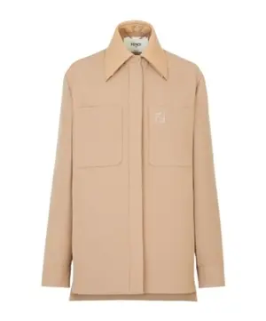 Fendi Collared Belted Coat