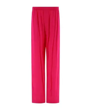 Balenciaga Bb Logo Elastic Waist Trousers