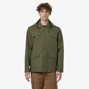 K-WAY Erhal Zip-up Hooded Jacket - Green