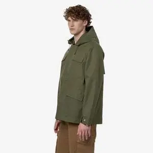 K-WAY Erhal Zip-up Hooded Jacket - Green