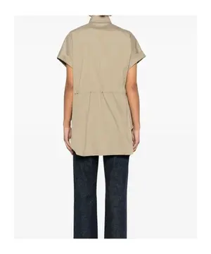 Brunello Cucinelli Oversized Curved Hem Shirt