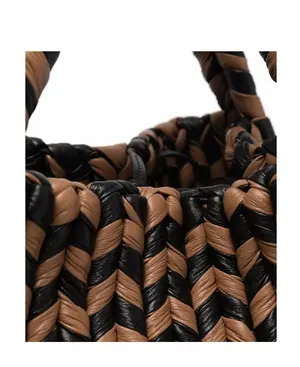 Nanushka The Busket Beach Mini' Woven Handbag