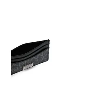 Dolce & Gabbana Dolce Gabbana Logo Plaque Card Holder - Black
