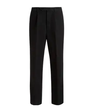 Bally Tapered-leg Pleated Chino Trousers