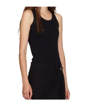 Coperni Organic Cotton Ribbed Tank Top