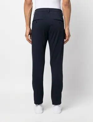 DONDUP Belt-loop Casual Pants - Black