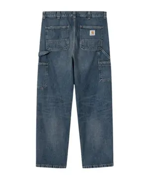 Carhartt Work In Progress Wide-leg Utility Jeans - Blue