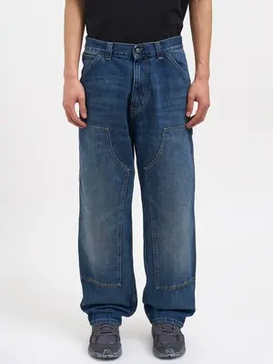 Carhartt Work In Progress Wide-leg Utility Jeans - Blue