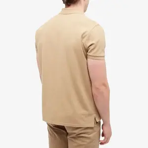 Polo Ralph Lauren Logo-embroidered Short-sleeve Polo - Nude