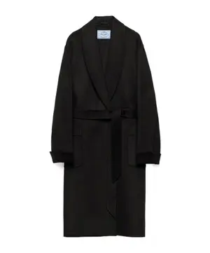 Prada Belted Long Coat