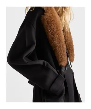Prada Belted Long Coat