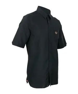 Fred Perry Wheat Ear Pattern Short-sleeved Shirt