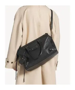 Balenciaga Le City Large Travel Bag - Black