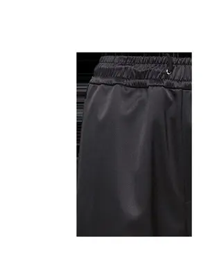Mcm Slim Casual Pants With Drawstring Waist And Side Stripe Detail