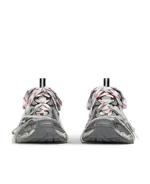 Balenciaga 3xl Lace-up Sneakers - Gray