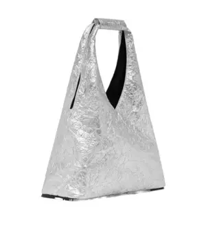 MAISON MARGIELA Metallic Effect Japanese Bag - Gray