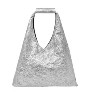 MAISON MARGIELA Metallic Effect Japanese Bag - Gray