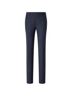 Canali Straight Two-button Wool Suits - Black