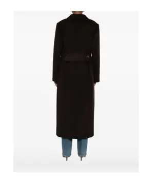 Victoria Beckham Double-breasted Button-up Coat - Brown