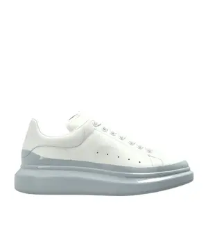 Alexander McQueen Oversized Lace-up Sneakers - Gray