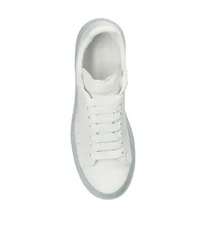 Alexander McQueen Oversized Lace-up Sneakers - Gray