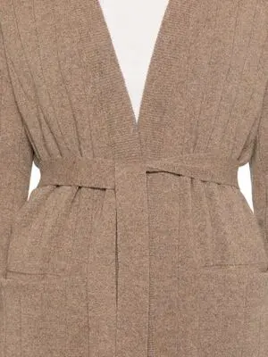 Max Mara Giusto Long Cardigan - Brown