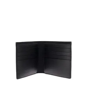 Bottega Veneta Embroidered Logo Folded Wallet