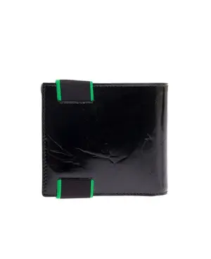 Bottega Veneta Embroidered Logo Folded Wallet