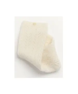 Valentino Garavani Knee High Socks With Vlogo Detail - Ivory