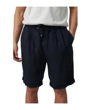 Brunello Cucinelli Drawstring Knee-length Shorts - Navy