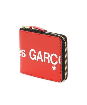 Comme Des Garçons Comme Des Garons Wallet Logo Printed Zip-around Bi-fold Wallet